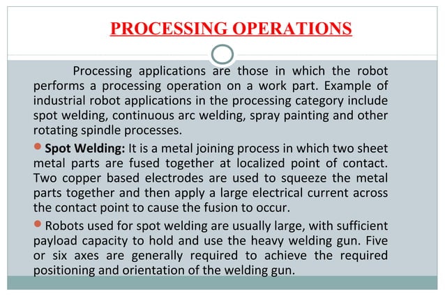 Application of robots | PPT | Robotics | Technology & Computing