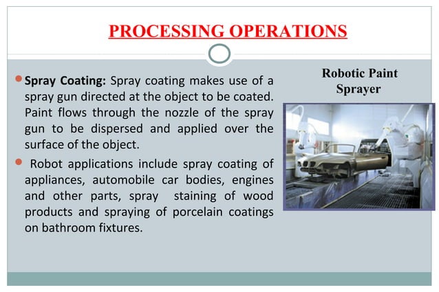 Application of robots | PPT | Robotics | Technology & Computing