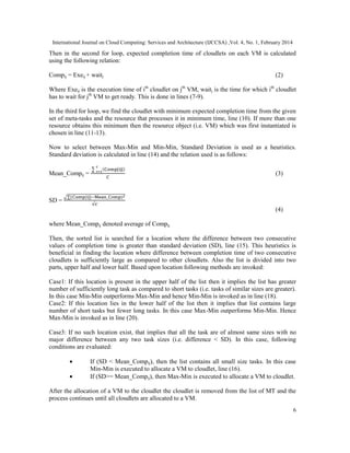 Application of selective algorithm for effective resource provisioning in cloud computing ...