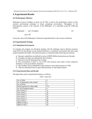 Application of selective algorithm for effective resource provisioning in cloud computing ...