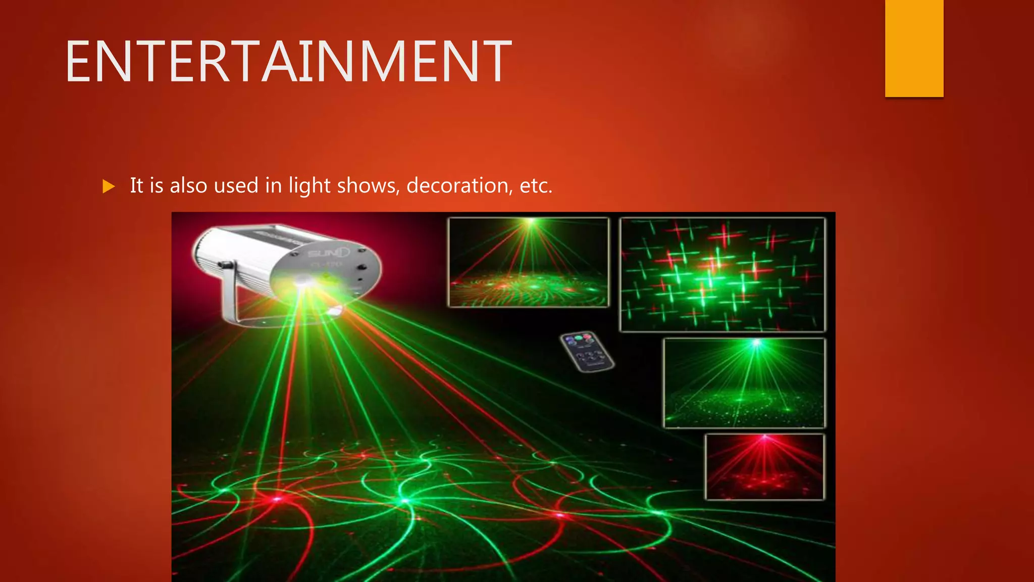 Application of semiconductor laser | PPTX