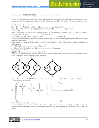 Application Of Single-Server Queue System In Performance Analysis Of ...