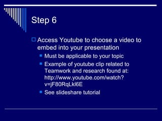 Application of slideshare | PPT