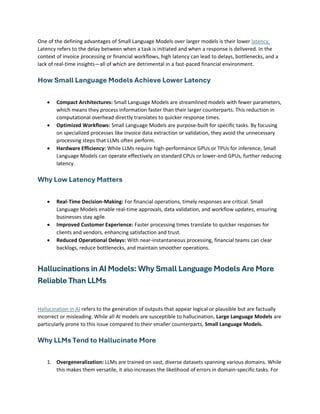 Application of Small Language Models (SLMs) in Finance_A Revolution in ...