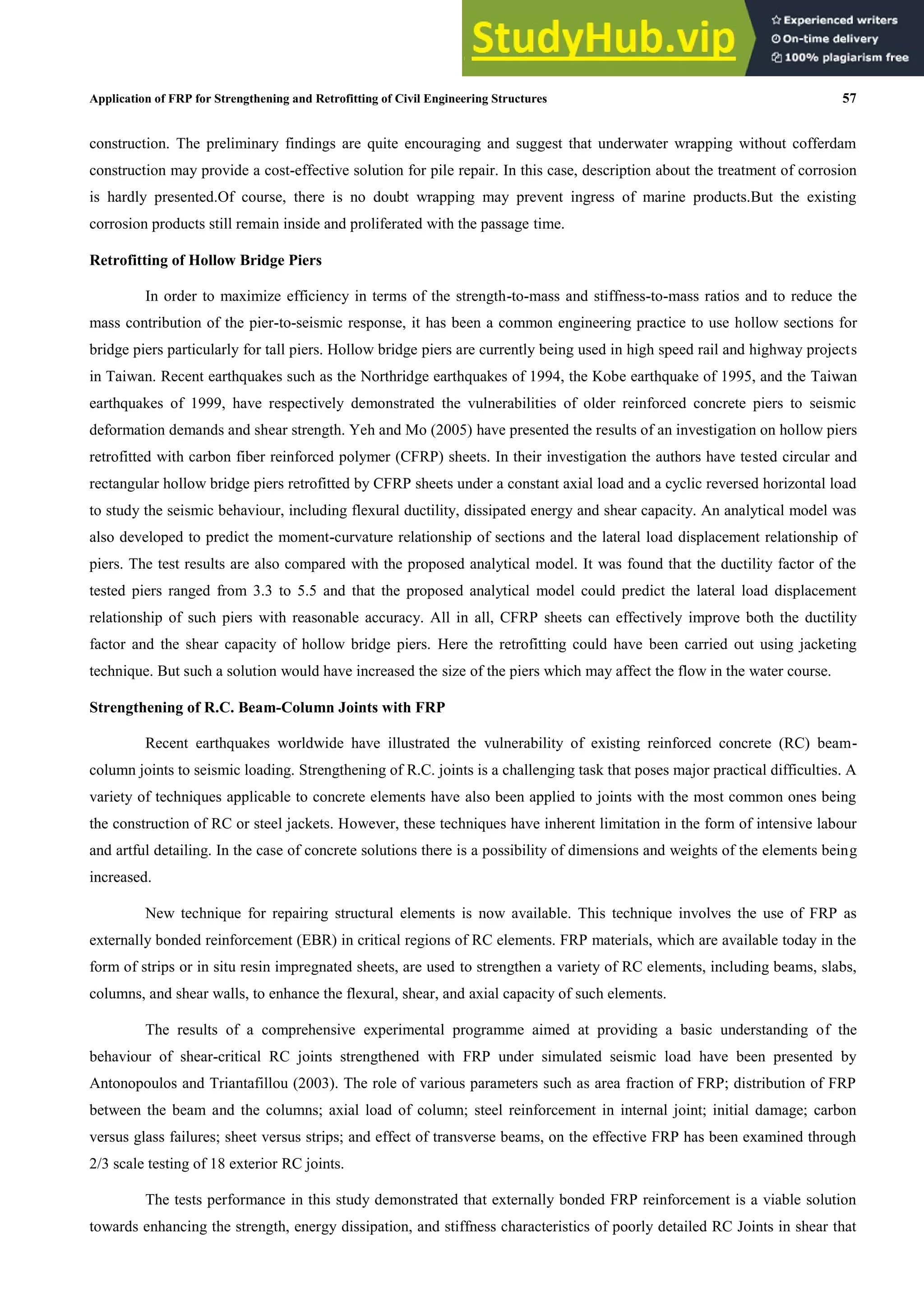 Application Of Smart Materials In Civil Engineering Structures | PDF