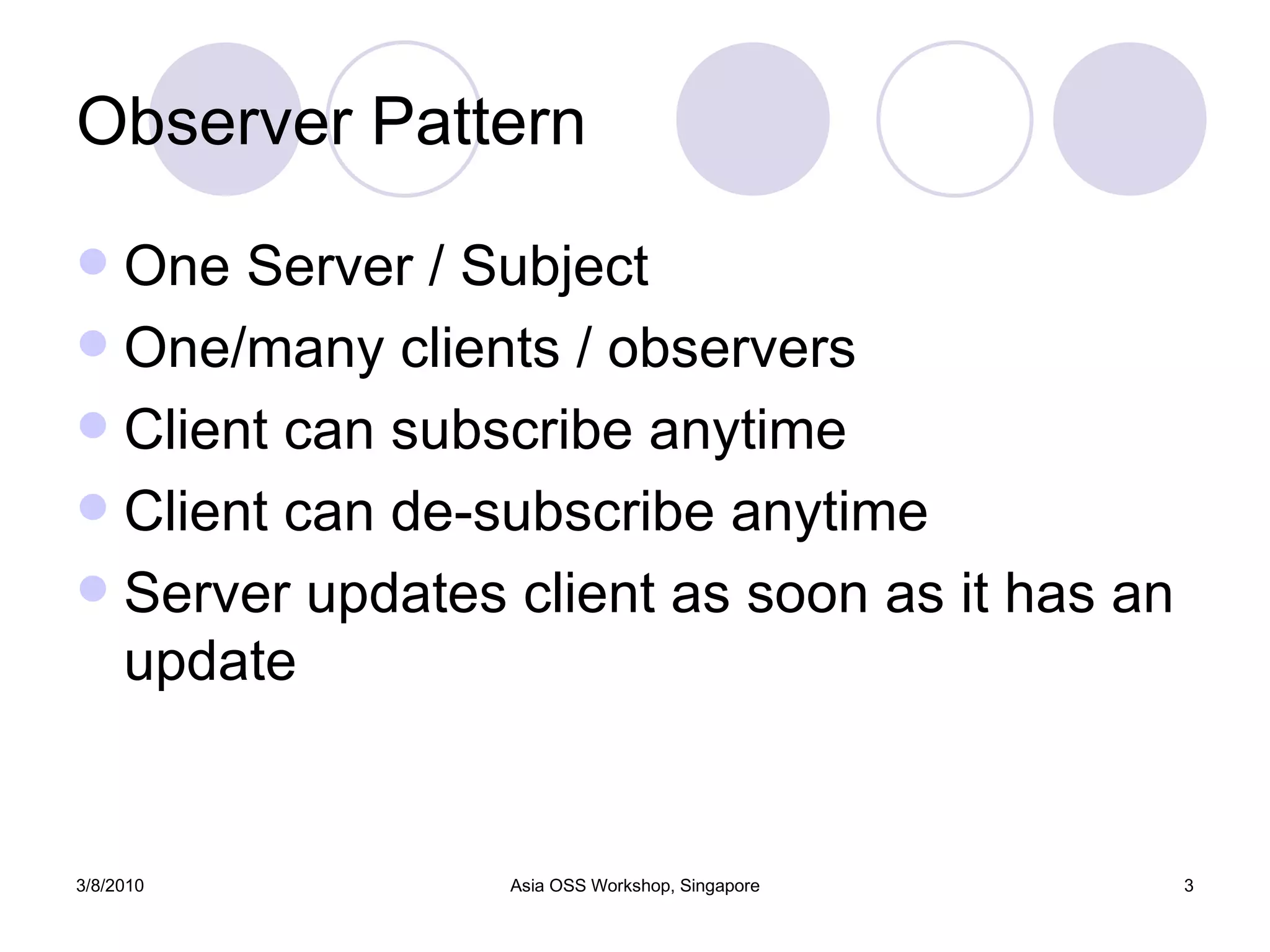 Application Of Software Design Pattern Ppt
