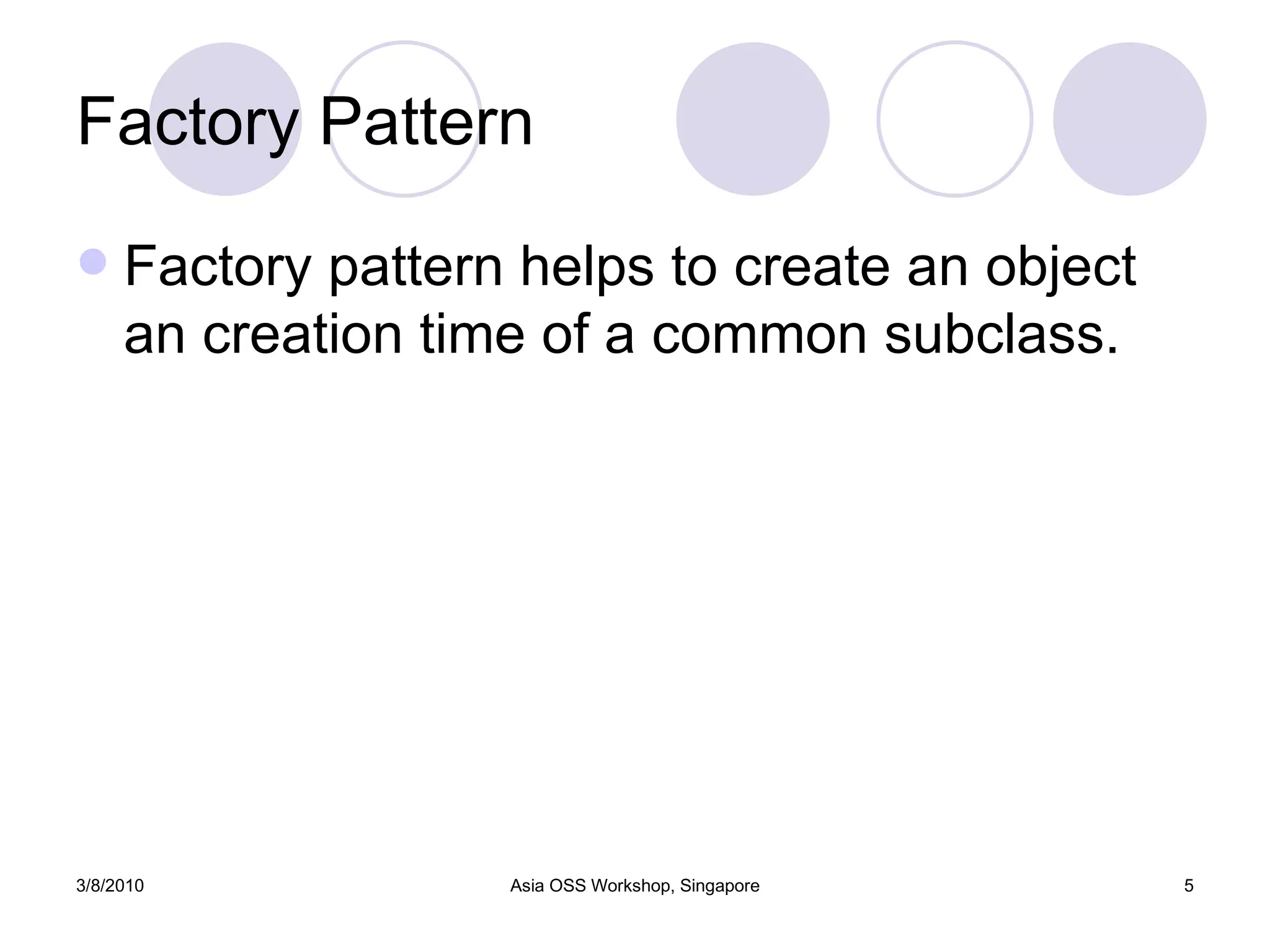 Application Of Software Design Pattern Ppt