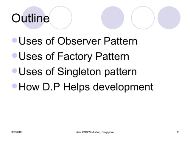 Application Of Software Design Pattern Ppt