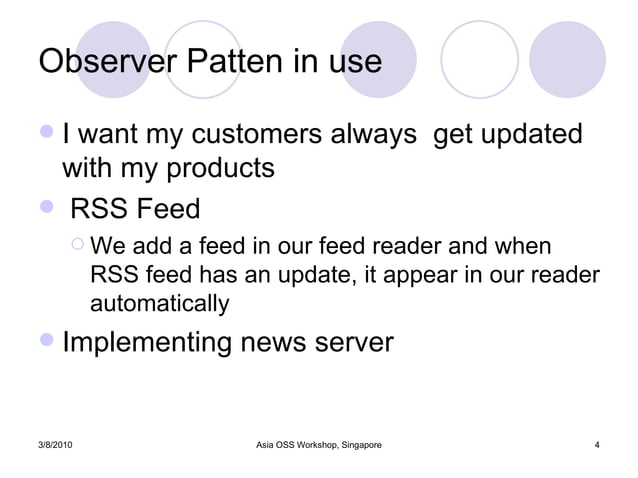 Application Of Software Design Pattern Ppt