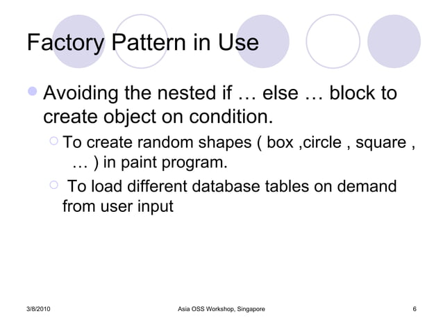 Application Of Software Design Pattern | PPT | Programming Languages | Computing