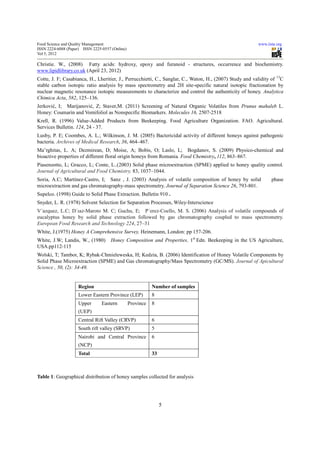 Application of solid phase extraction with gas chromatography | PDF