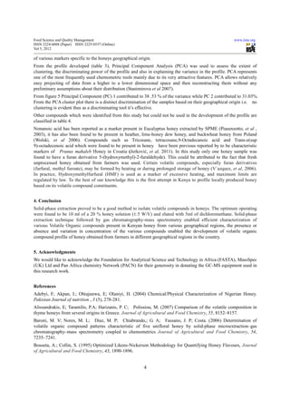 Application of solid phase extraction with gas chromatography | PDF