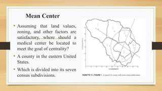 Application of Spatial Statistics to Health Care Delivery | Mean Center ...