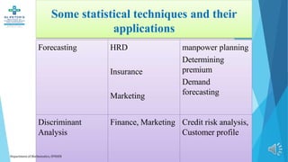 application of statistics.pptx