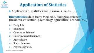 application of statistics.pptx