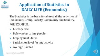 application of statistics.pptx