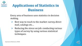application of statistics.pptx