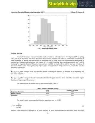 Application Of Statistics In Engineering Technology Programs | PDF