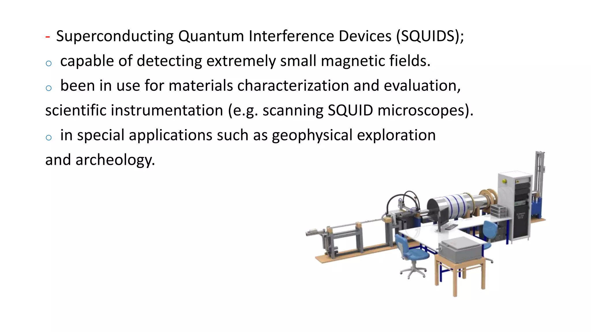 Application of superconductors | PPTX