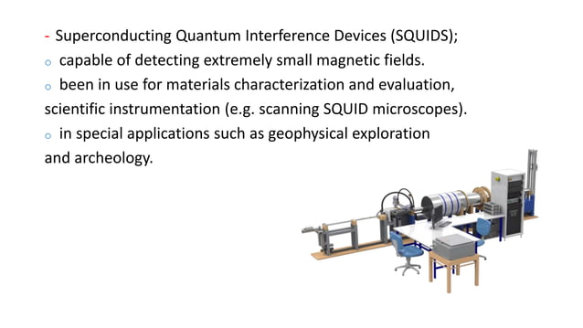 Application of superconductors | PPTX | Physics | Science