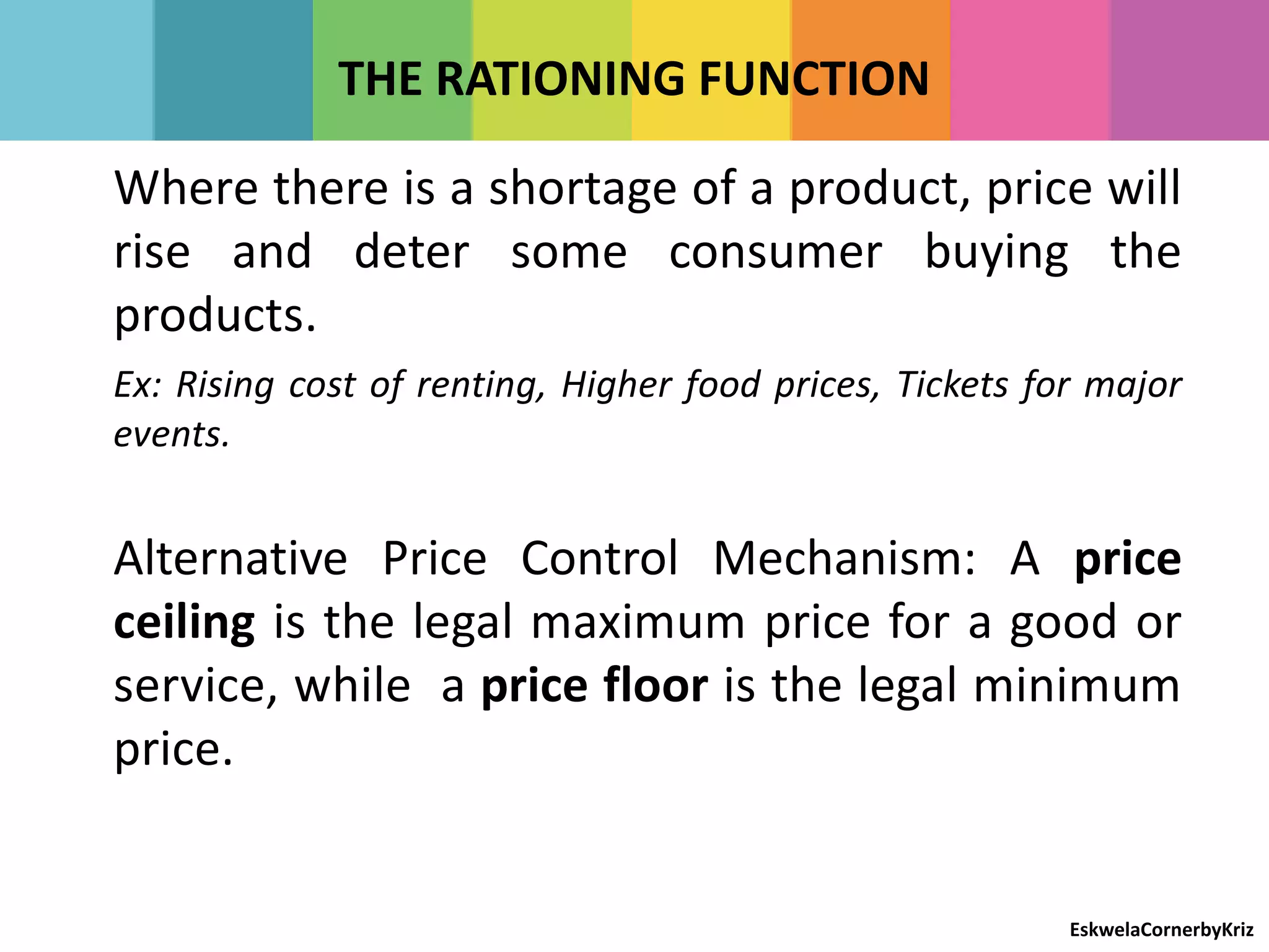 Application of supply and demand analysis | PPT