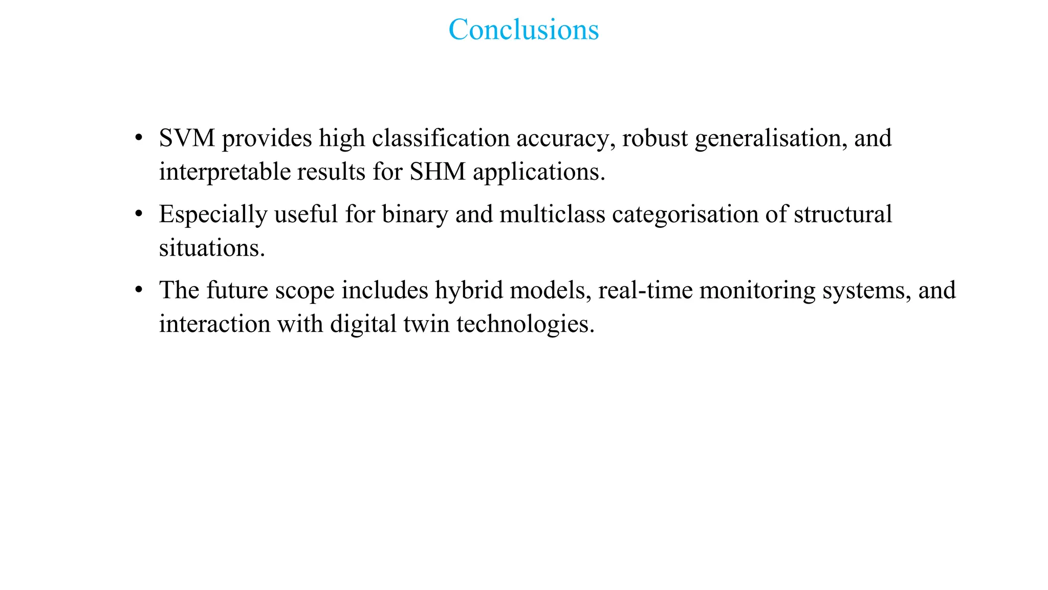 Application of Support Vector Machine for Structural Health Monitoring.pdf