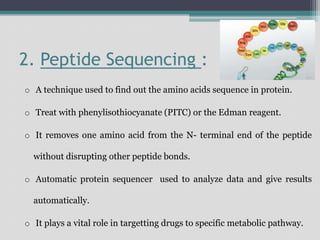 APPLICATION OF TECHNIQUES TO BIOMOLECULES - pdf.pdf | Chemistry | Science