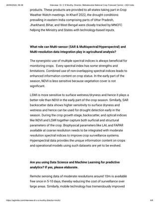 Application of technology to agri - interview with CS Murthy.pdf