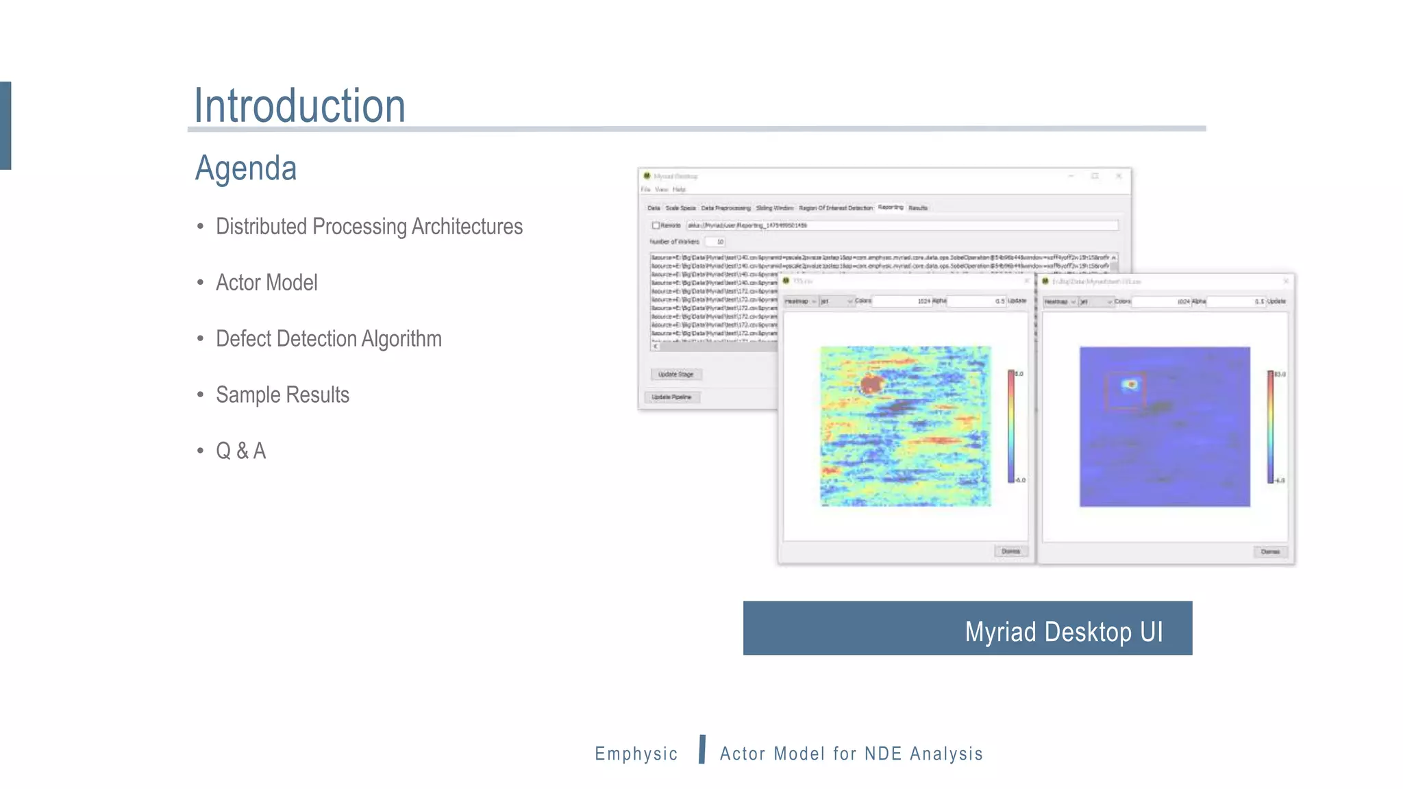 Application of the Actor Model to Large Scale NDE Data Analysis | PPTX | Cloud Computing | Internet