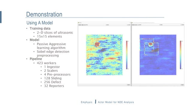 Application of the Actor Model to Large Scale NDE Data Analysis | PPTX | Cloud Computing | Internet