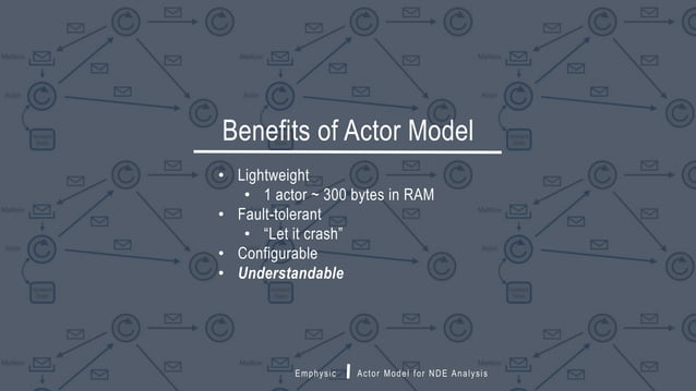 Application of the Actor Model to Large Scale NDE Data Analysis | PPTX | Cloud Computing | Internet