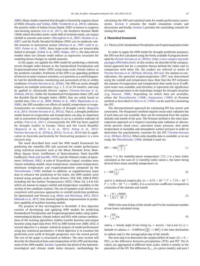 Application Of The Artificial Neural Network Model For Prediction Of Pdf
