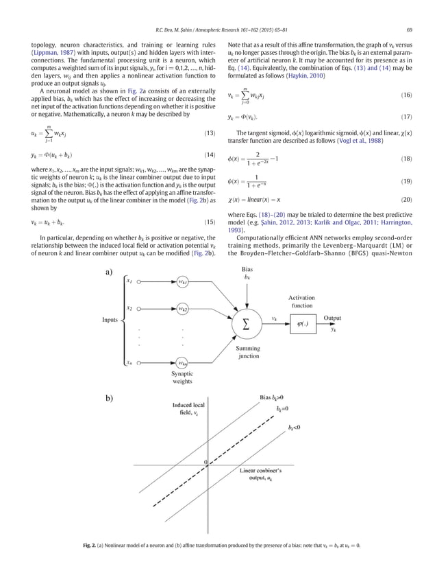 Application Of The Artificial Neural Network Model For Prediction Of Pdf