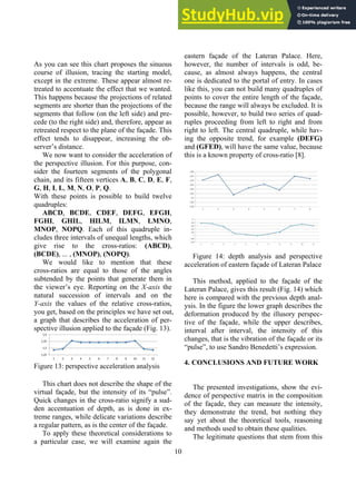 APPLICATION OF THE CROSS-RATIO TO THE ANALYSIS OF ARCHITECTURE | PDF