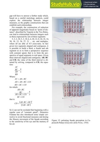 APPLICATION OF THE CROSS-RATIO TO THE ANALYSIS OF ARCHITECTURE | PDF