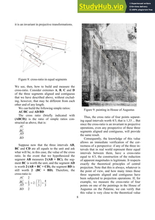 APPLICATION OF THE CROSS-RATIO TO THE ANALYSIS OF ARCHITECTURE | PDF