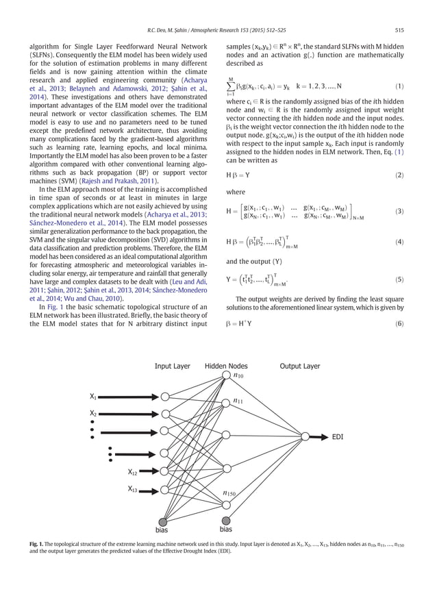 Application of the extreme learning machine algorithm for the | PDF