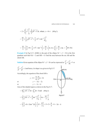 Application of the integral | PDF