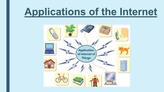 Application of the internet | PPTX