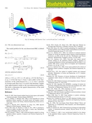 Application Of The Least-Squares Method For Solving Population Balance Problems In | PDF