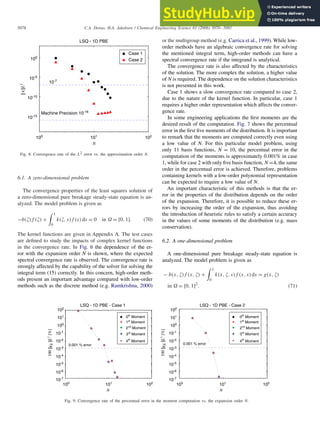 Application Of The Least-Squares Method For Solving Population Balance Problems In | PDF