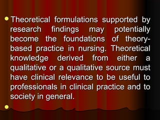 Application of theories in research | PPT