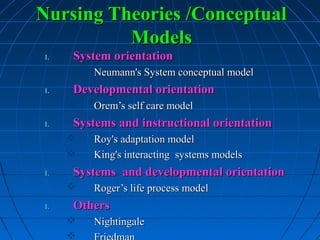 Application of theories, models and conceptual frameworks into family ...