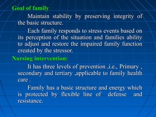 Application of theories, models and conceptual frameworks into family ...
