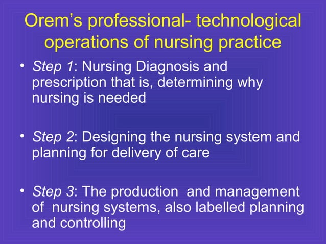 Application of theory to nursing practice | PPT