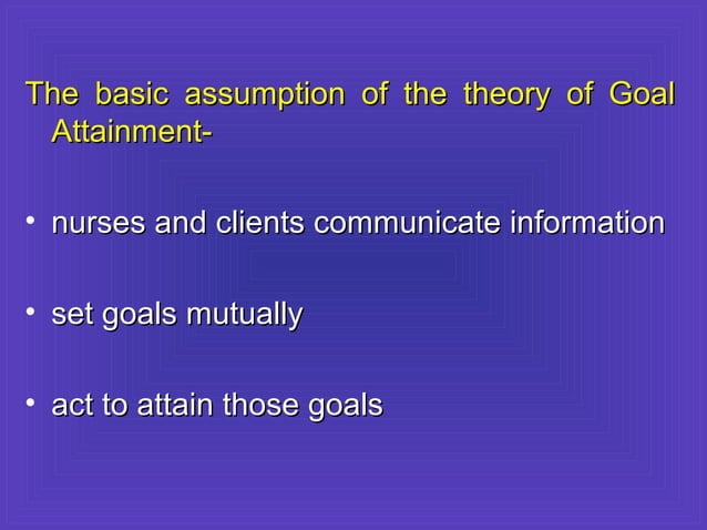 Application of theory to nursing practice | PPT