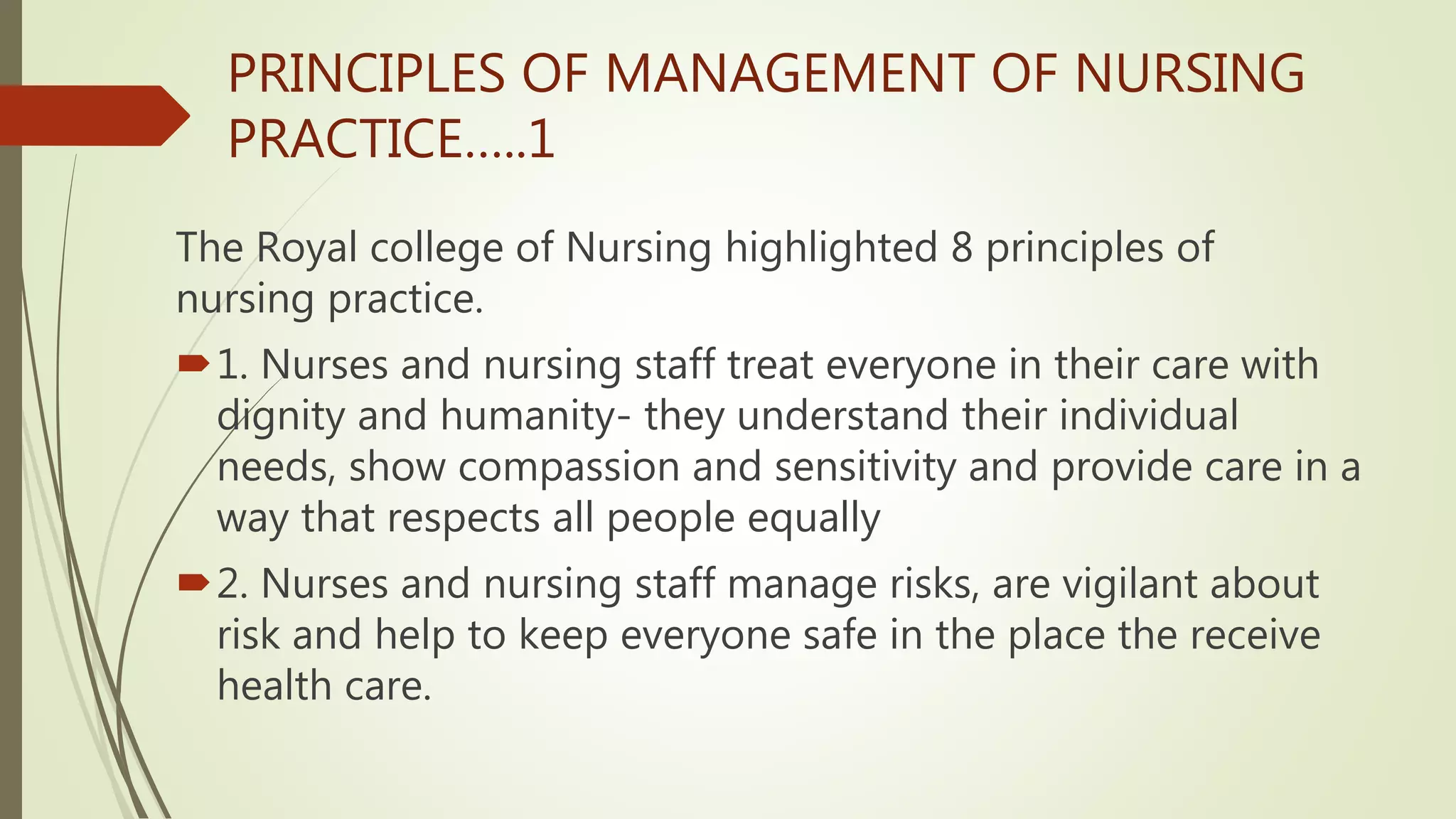 APPLICATION OF THE PRINCIPLES OF MANAGEMENT OF NURSING - Copy.pptx