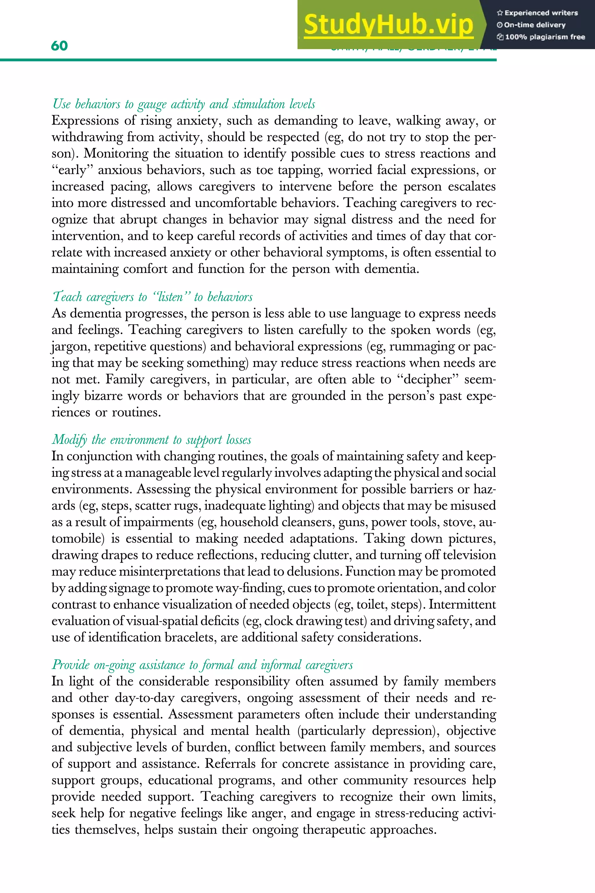 Application Of The Progressively Lowered Stress Threshold Model Across ...