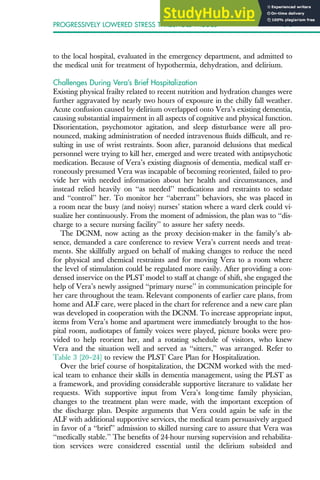 Application Of The Progressively Lowered Stress Threshold Model Across ...