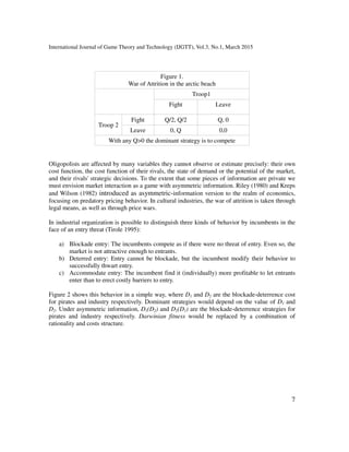 Application of the war of attrition | PDF